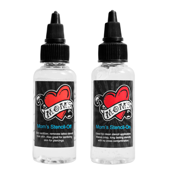 Mom's Stencil On Gel and Stencil Off Remover – Mom’s Millennium Inks ...